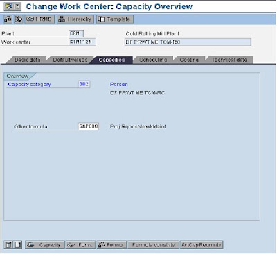 KLINIK SAP PM: Maintain Work Center