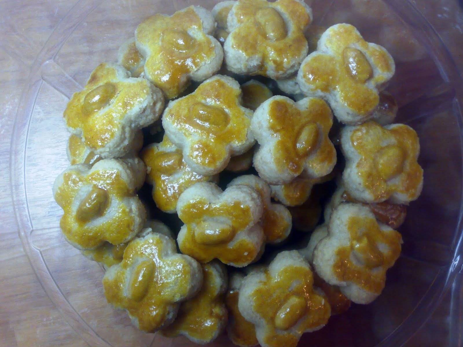 SWEET V@NiLL@: Resipi Biskut Mazola/Biskut Kacang yang mudah