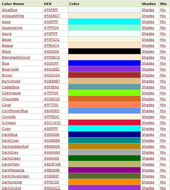 Bảng màu Hexa - Mới 100%