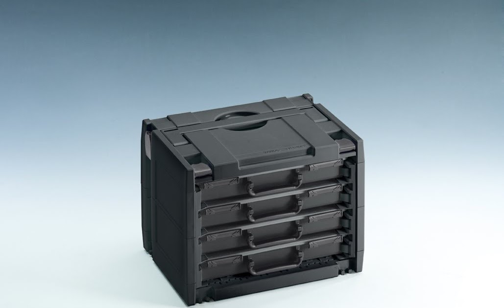 Tanos Systainer: Rack-systainer IV with 4 boxes