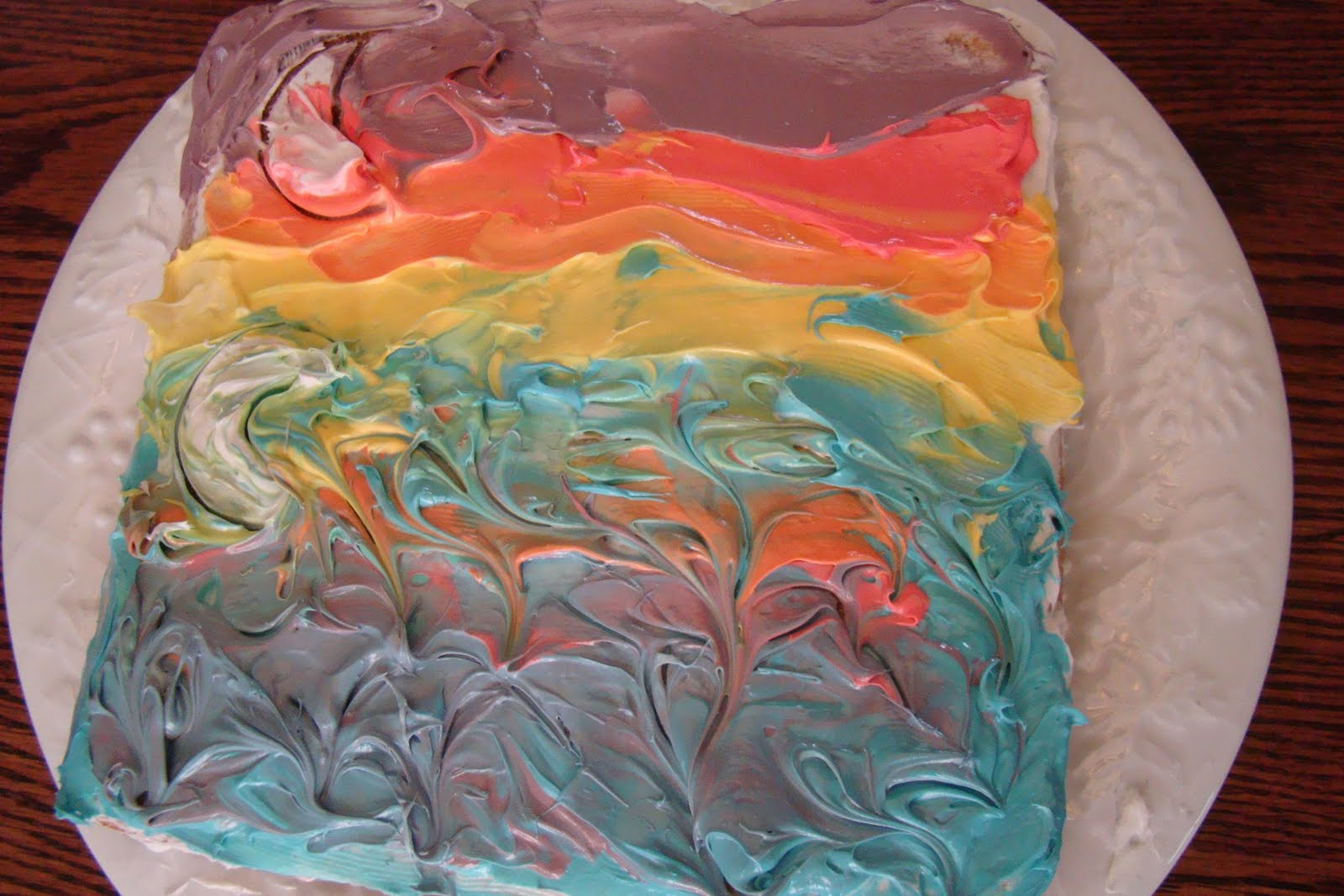 Goose and Binky: Monet-inspired Cakes