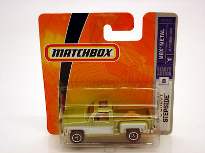 Matchbox Memories: Matchbox MB-08 / MB-78 '75 Chevy Stepside Pickup