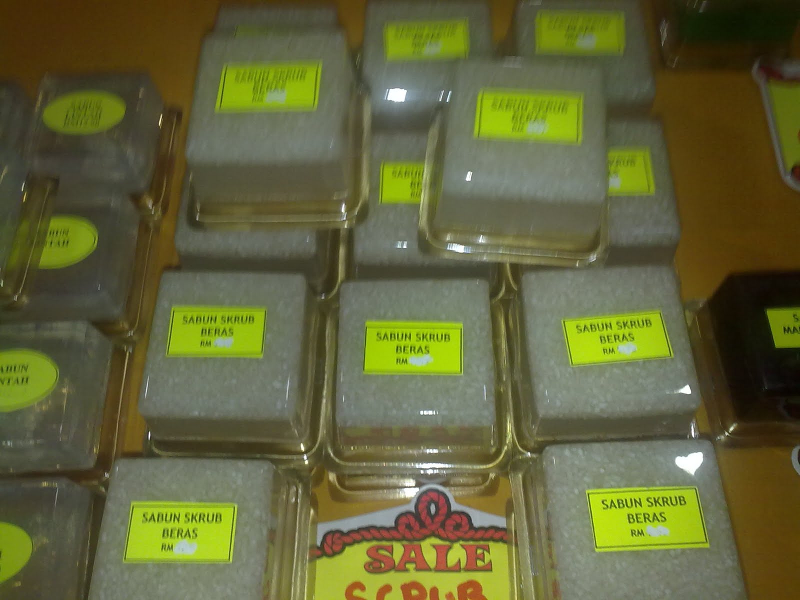 Sabun Resdung: Sabun Scrub Beras