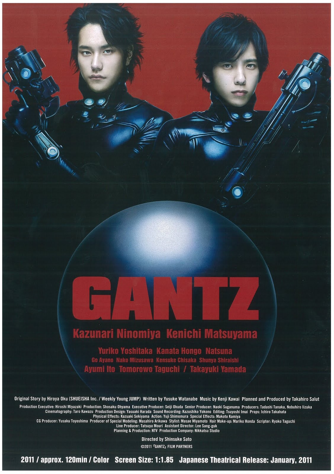 Nuevo trailer del live action de Gantz. ~ El Pozo de Sadako