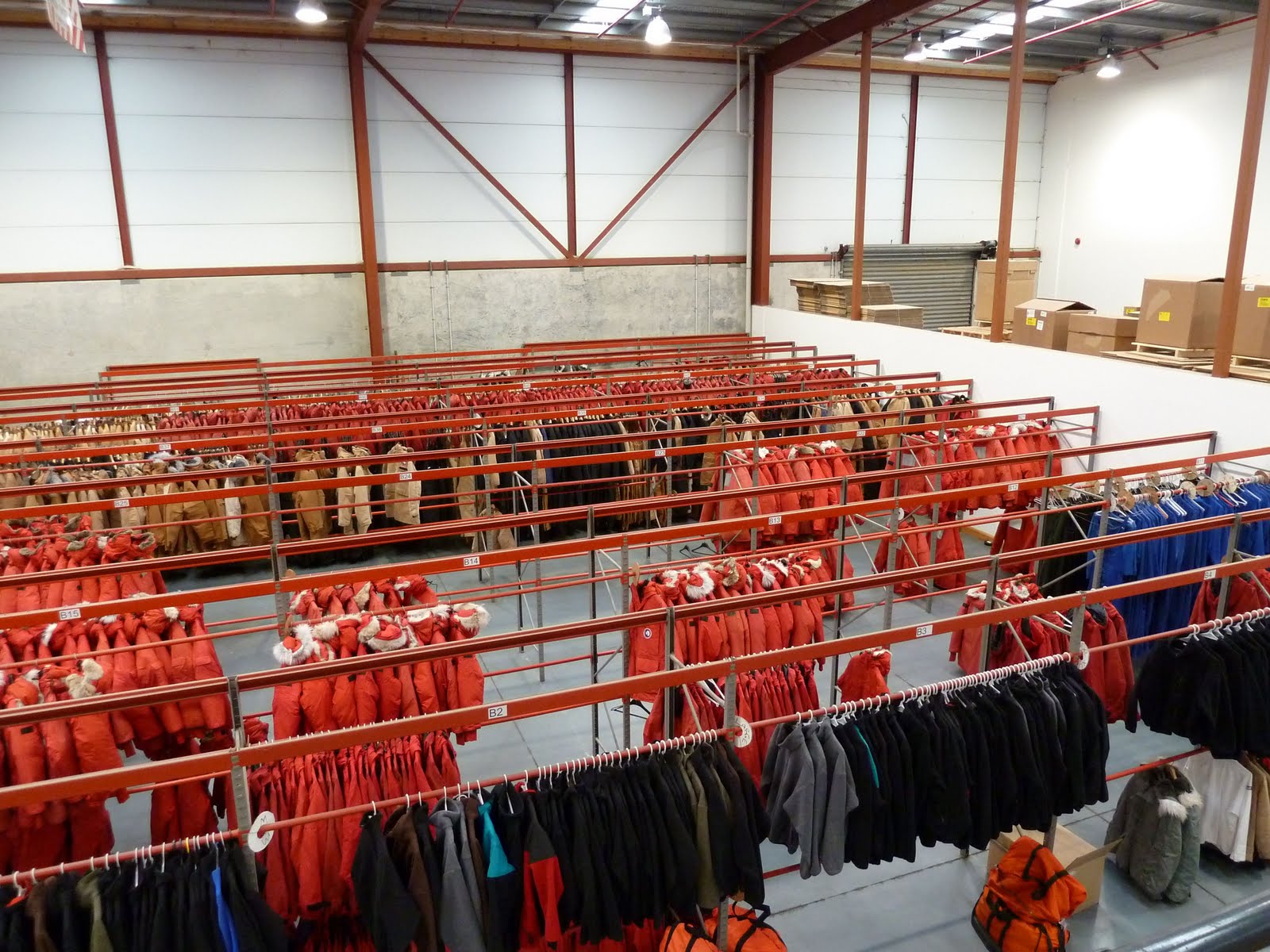 Dr. DuVernois Blog: The Clothing Distribution Center