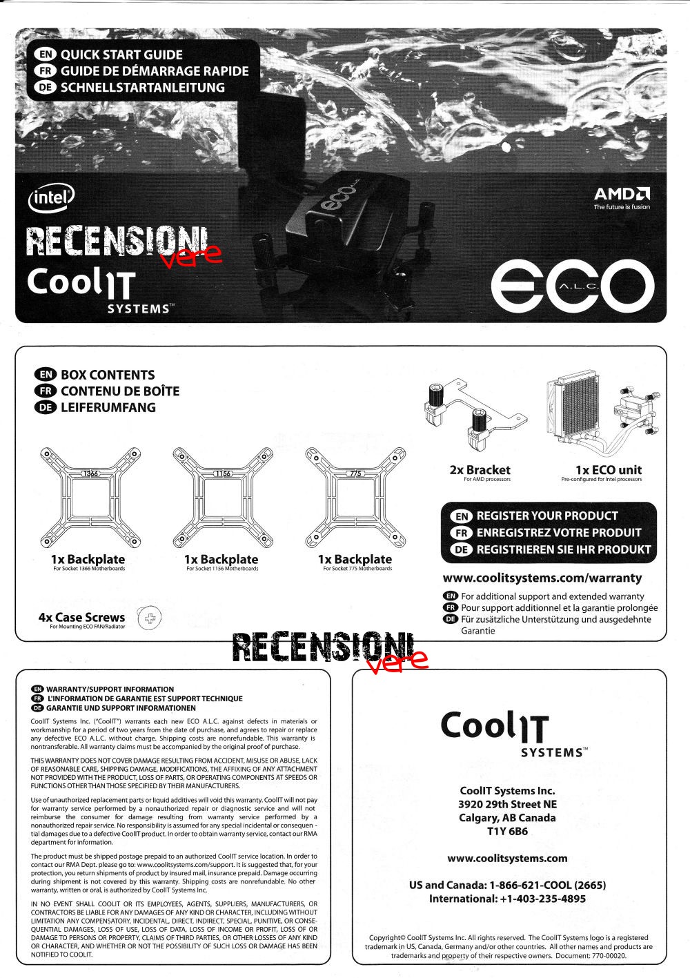 Recensione COOLIT ECO ALC