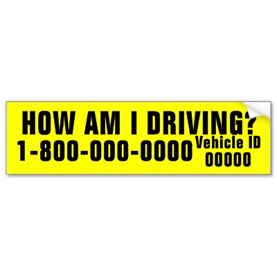 casa de Blauser: How's my Driving?