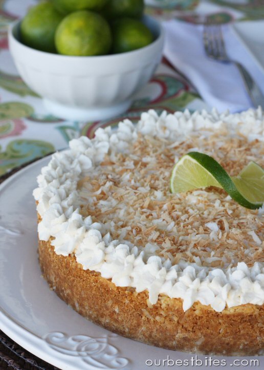 Lime Coconut Cheesecake - Our Best Bites