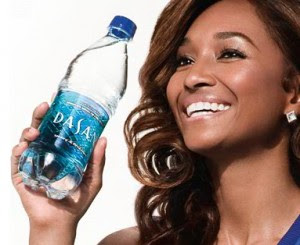 Chilli's Dasani Water AD with her son Tron