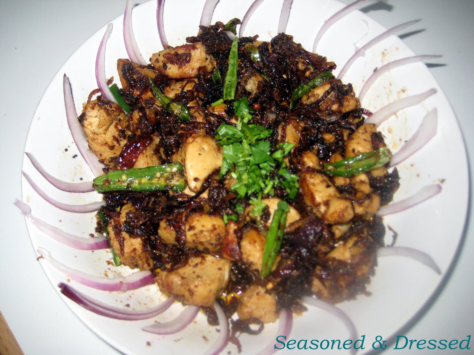 Seasoned & Dressed: Chicken Sandheko