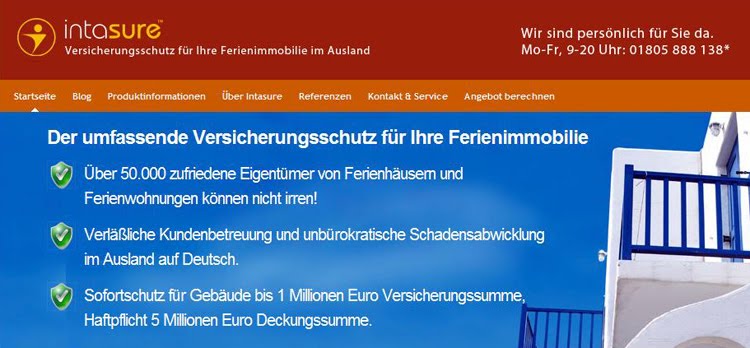 jml Property Insurance: Intasure holiday home insurance for Germany and ...