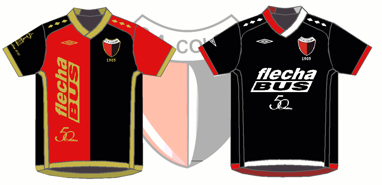 Fútbol Mundial Kits - Uruguay: C. A. Colón - 2010 (libertadores)