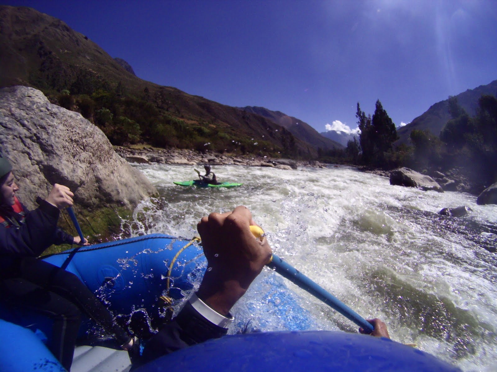 Managed Chaos: Day 6 - Back to Sacred Valley & White Water Rafting