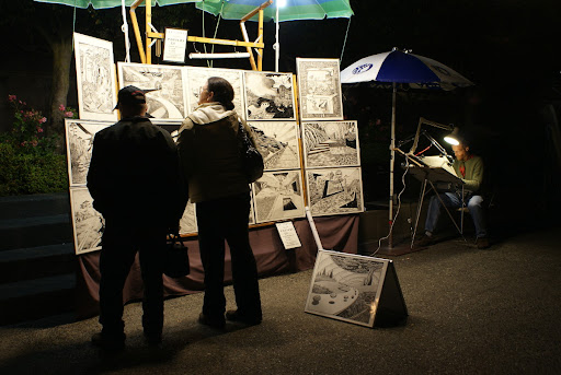 Victoria Daily Photo: Causeway Artist #7 - Ian Cooper