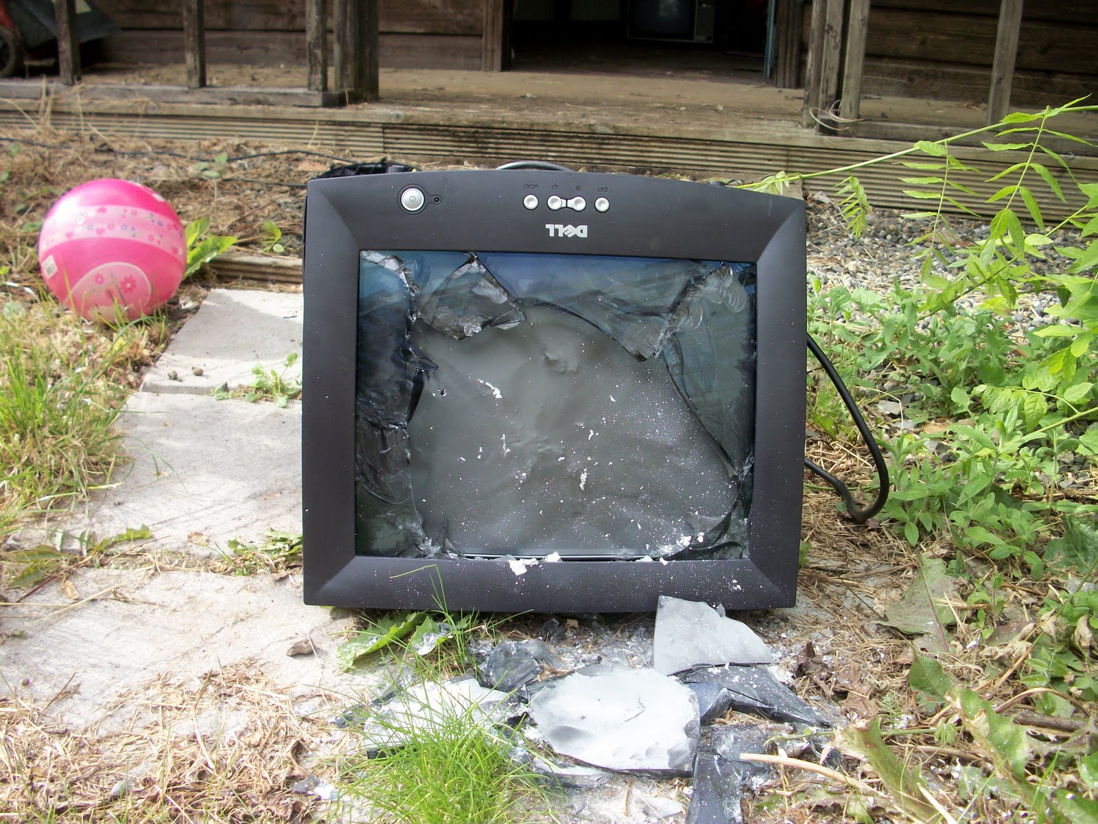 The Project 366 Things: Thing 63 Smash A Computer Monitor