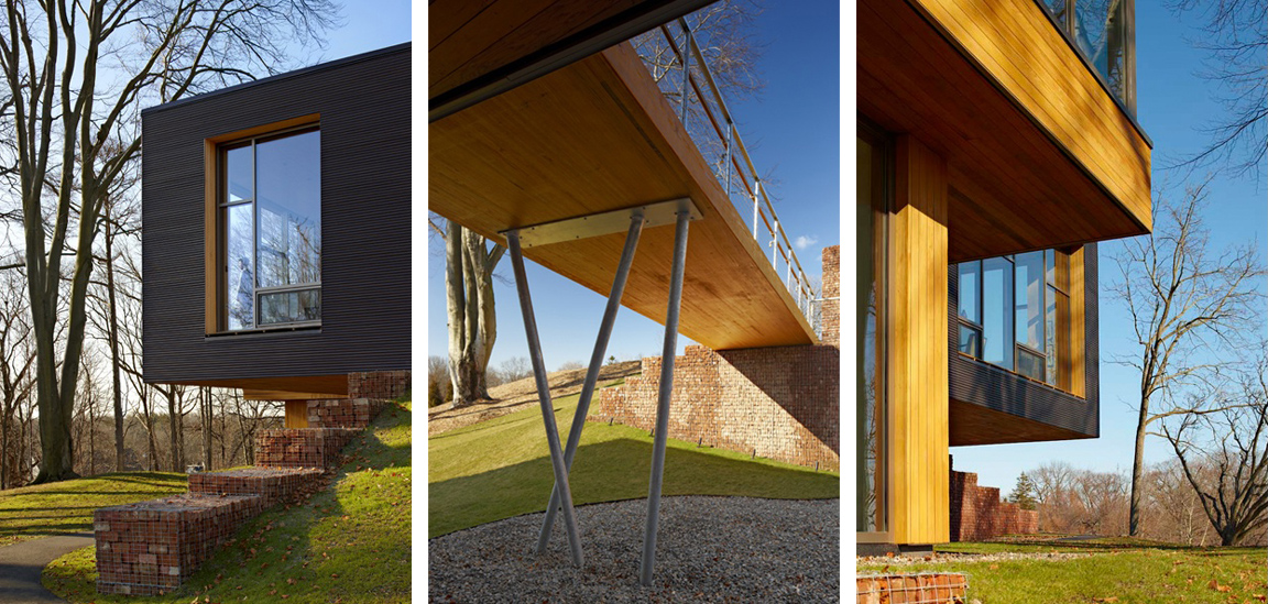 {BLACK. WHITE. YELLOW.}: Jesuit Community Center from Gray Organschi