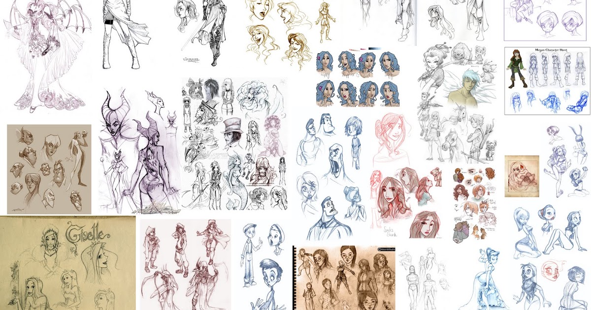 Emma's Sketchpad: Character Design Styles