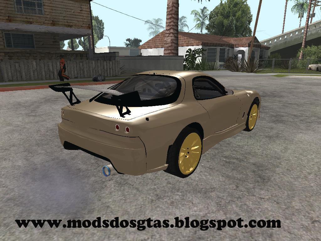 Mods, Carro, Mods, etc... para GTA San Andreas: Fujita Rx-7 - GTA San ...