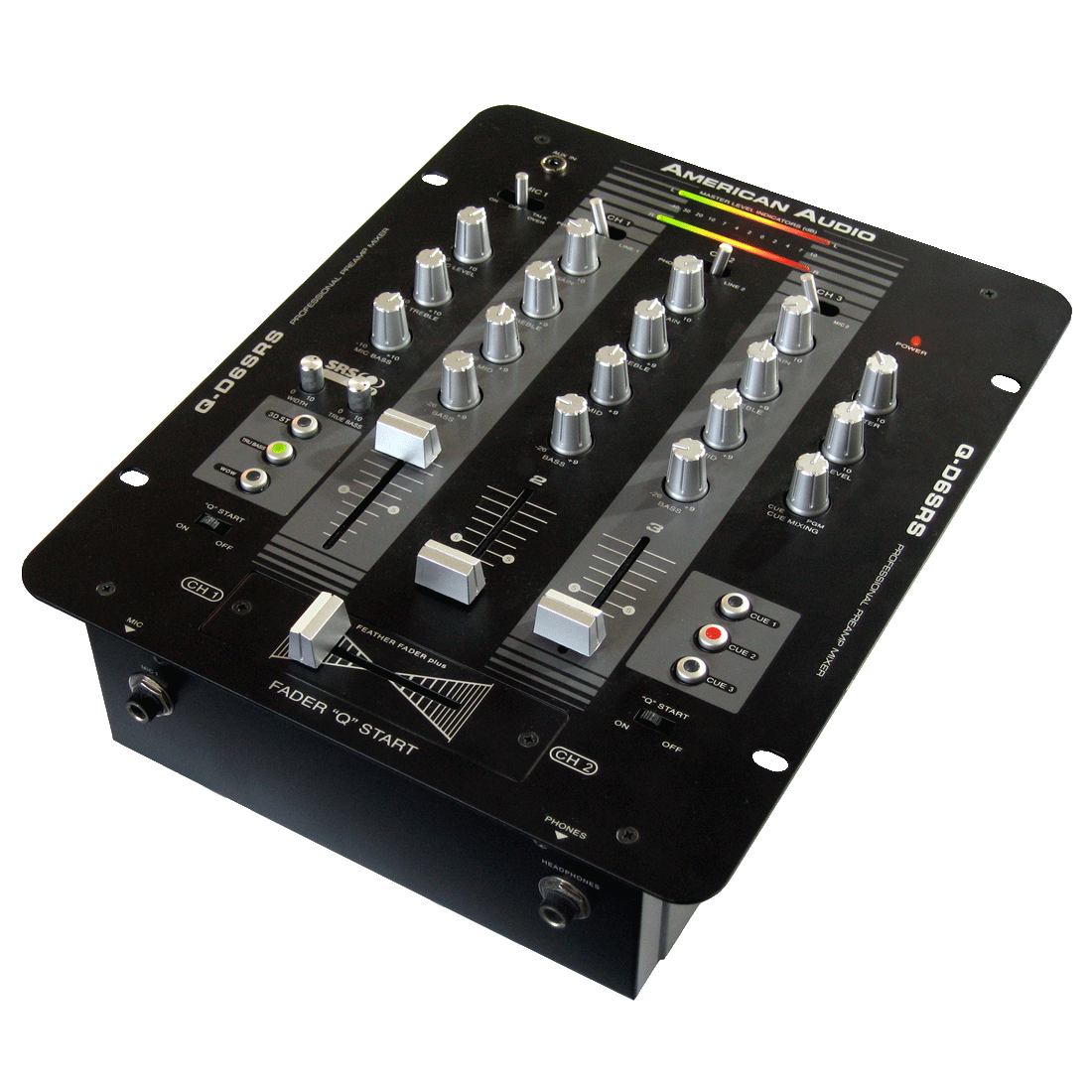 Sound System in Jaipur: American Audio QD6 SRS 3 Channel DJ Mixer