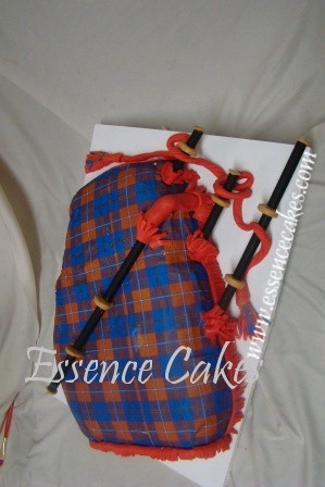 Essence of Cakes: Bagpipe Cake for a 60th Birthday