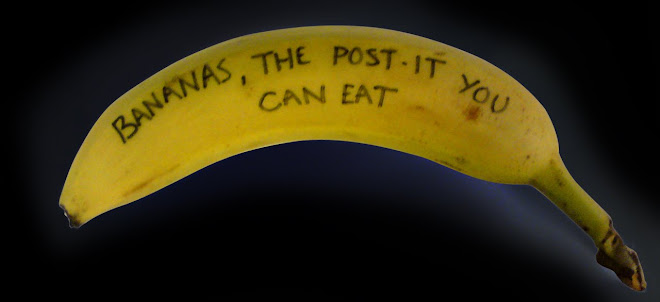 Bananas, the post-it you can eat.