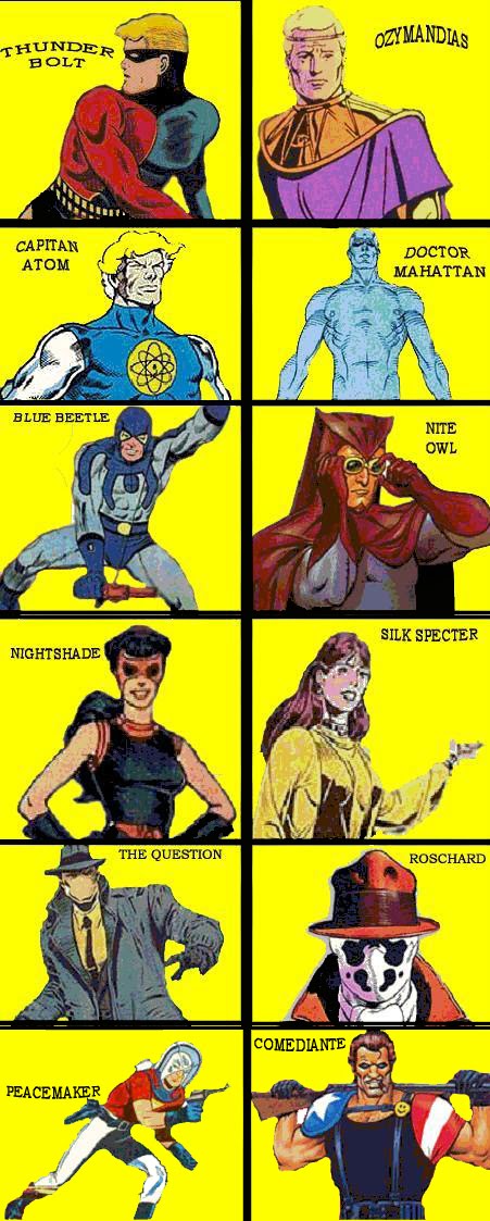 1936 visiones: Los 'Watchmen' de Grant Morrsion y Frank Quitely son los ...