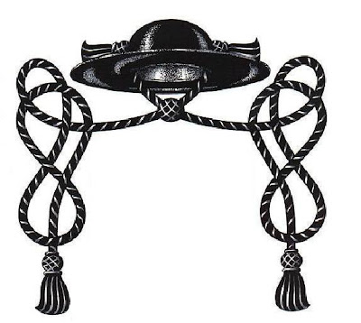 Blog de heráldica: CAPELO ECLESIÁSTICO