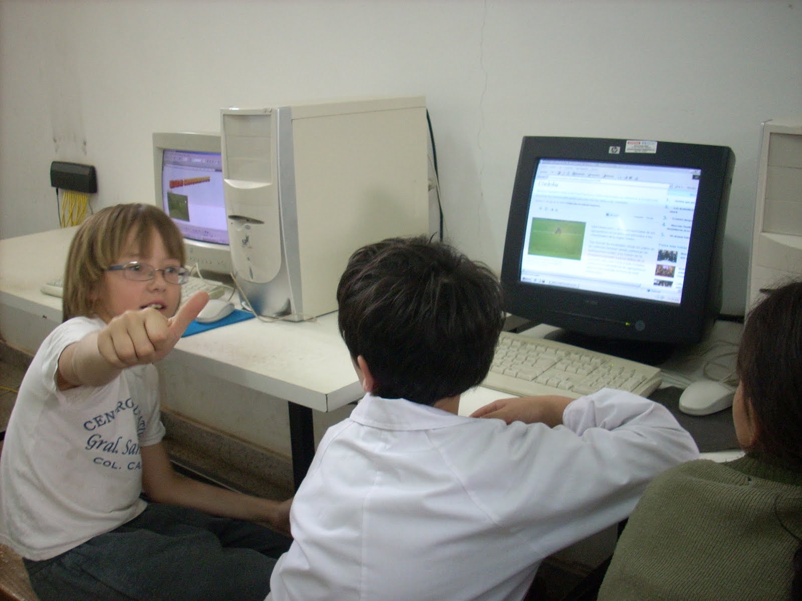 ALUMNOS DE QUINTO Y SEXTO GRADO "A" TURNO MAÑANA: ALUMNOS EN EL ...