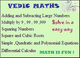 What is vedic maths? - Momscribe