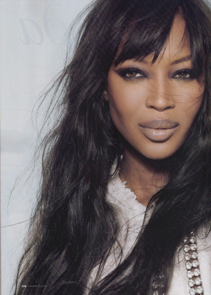 Fashionista 06340: Naomi Campbell by Kayt Jones for Elle Russia ...