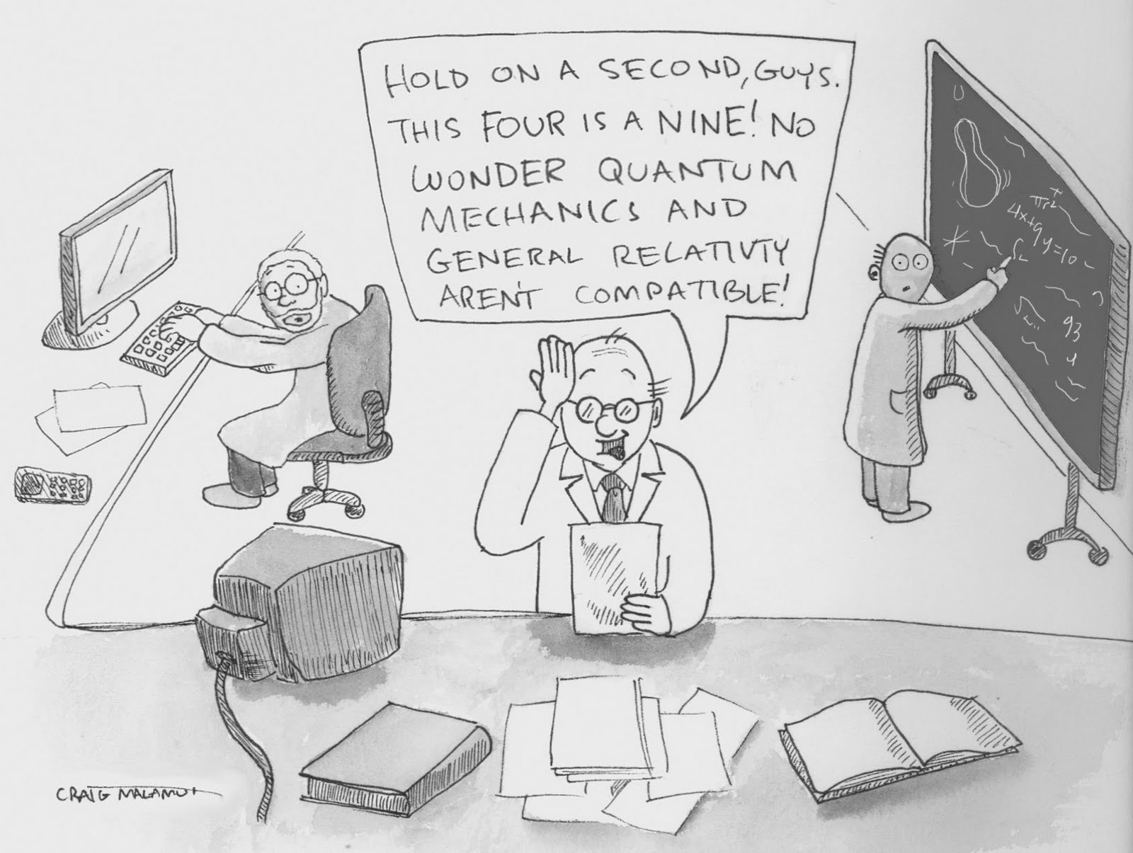 Ogtoons: Quantum Mechanics and General Relativity