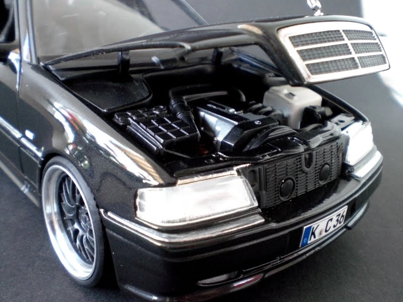My custom Mercedes C36 AMG (1:18) | DiecastXchange Forum