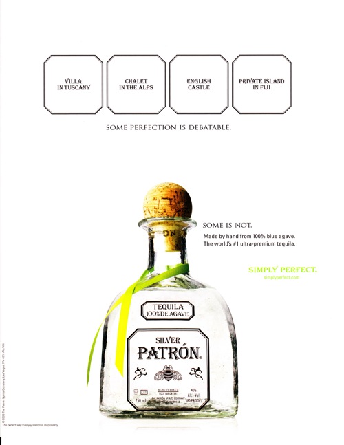AD ADDICT: I'm on Patron, Tequila!
