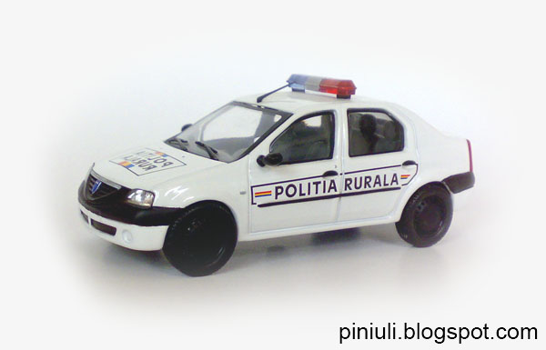 PiniuliModels: Dacia Logan "Politia Rurala" (2006) - Eligor
