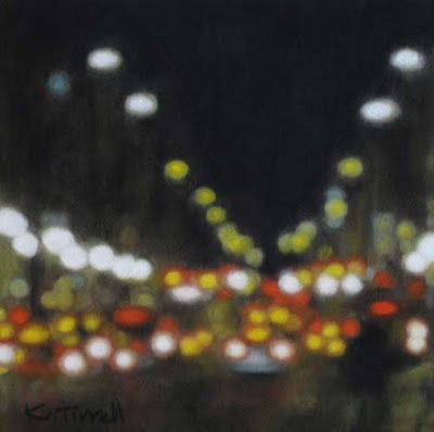 Art Obsession: The Artwork of Kari Tirrell: Abstract in Soft Pastel