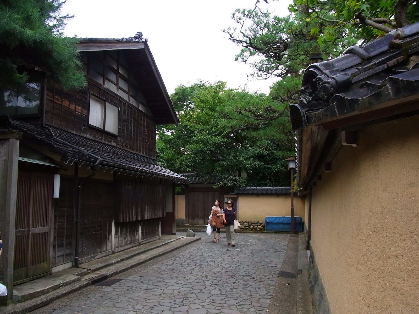 Japan: Kanazawa, the castle, samurai district, and the Oyama Shrine.