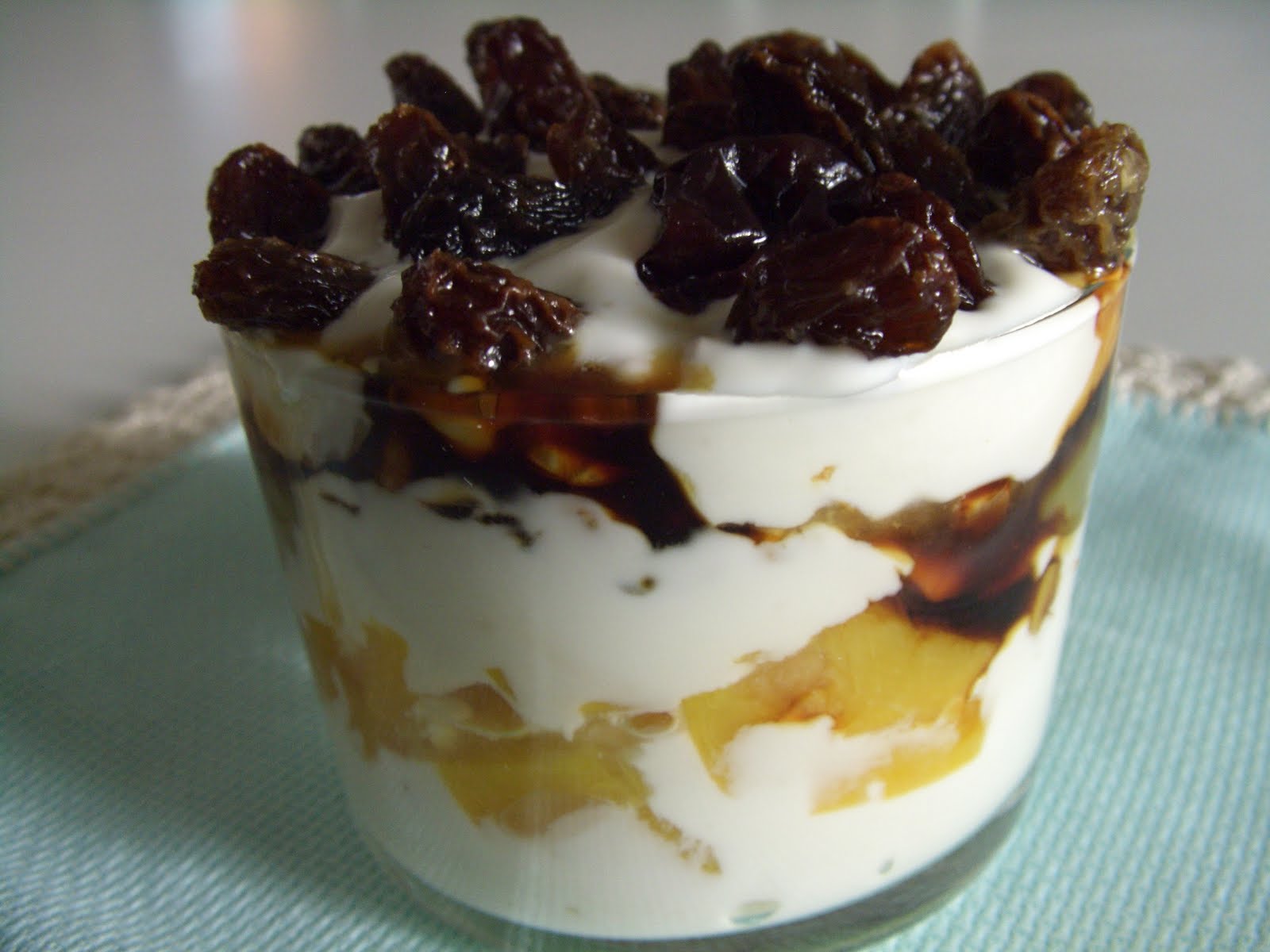 RECETAS CASERAS DE MARI CARMEN: POSTRE DE YOGUR CON UVAS