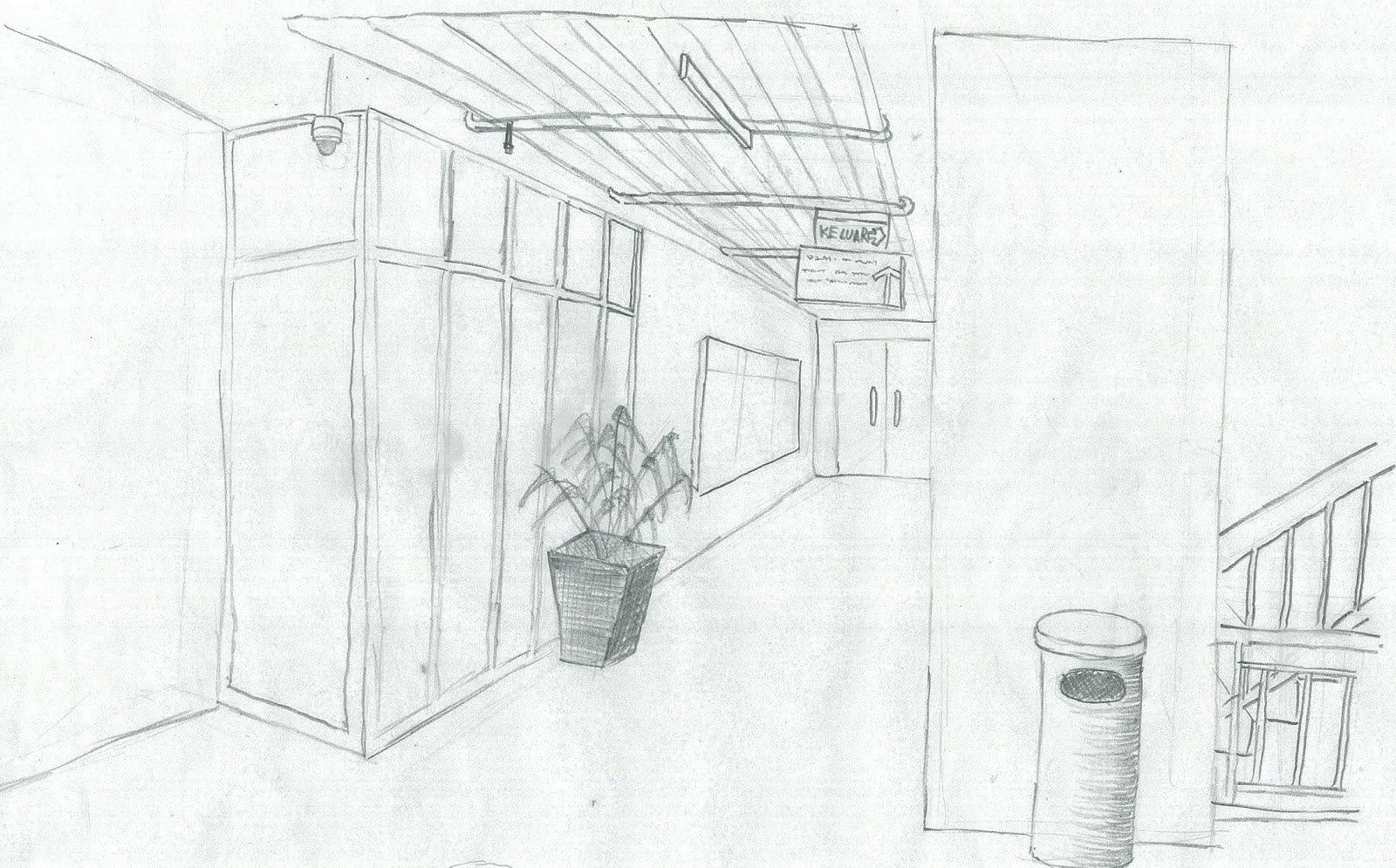 SsSketch 3Ds Max: SJ03a-Lakeside Perspective Sketch