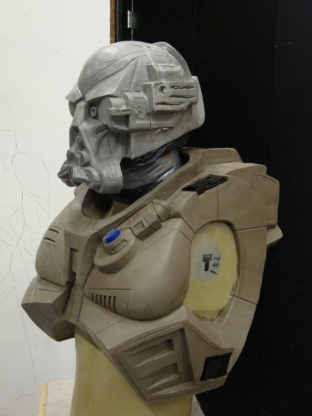 Michael White Sculpting & Props: Biohazard Combat Armour