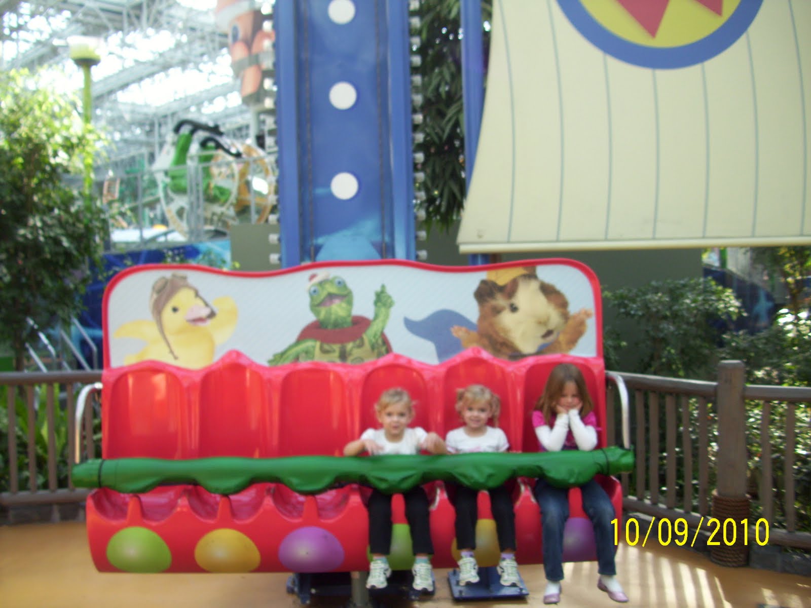 outpourings from a mom's heart: Nickelodeon Universe