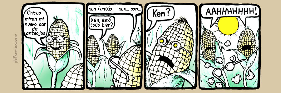 El Buen Chiste: El Choclo Cuatro Ojos - pbfcomics
