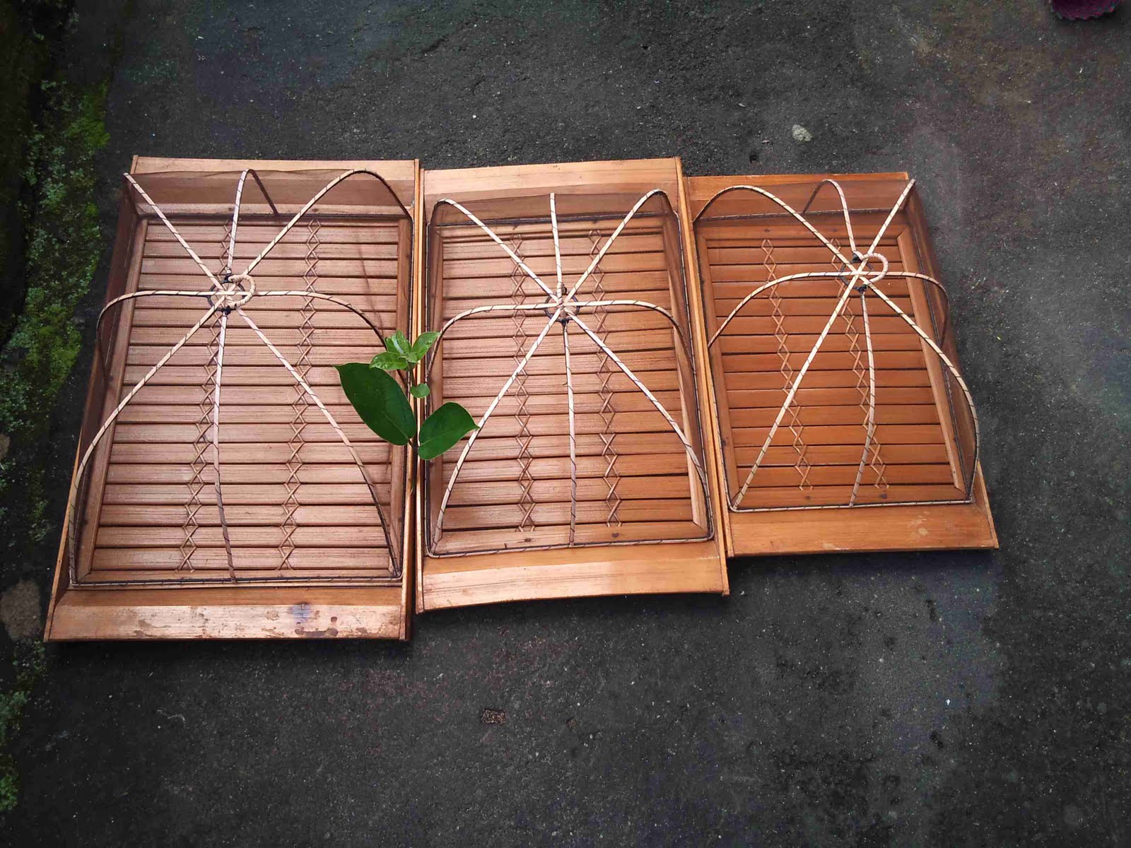 Pusat Kerajinan Bali: Nampan Bambu