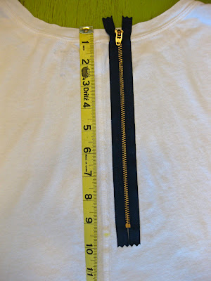 H is for Handmade: Exposed Zipper - Tutorial