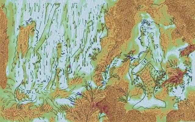 Art Blog/Eric Whollem: MERMAID ART/ 'The Pool of the Naiads'/ Mythology ...