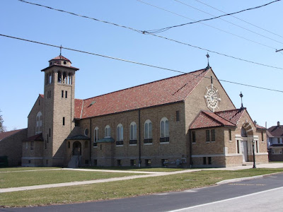 Catholic Architecture and History of Toledo, Ohio: St. Ignatius, Oregon