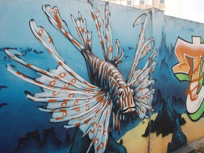 Concarneau Daily Photo: Under the Sea Graffiti