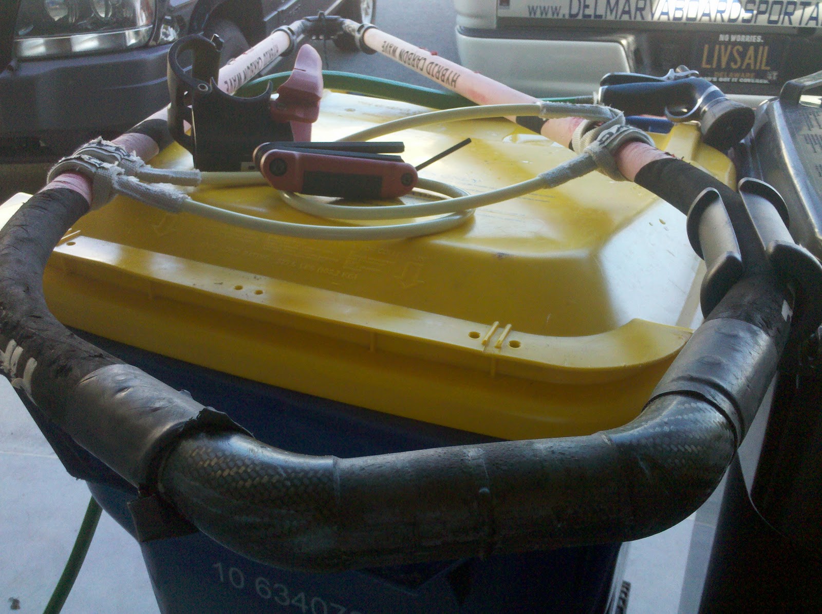 Live to Sail and SUP: HPL Carbon Boom Head Retrofit