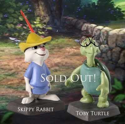 Duckman's Blog: Skippy Rabbit & Toby Turtle are Sold Out!