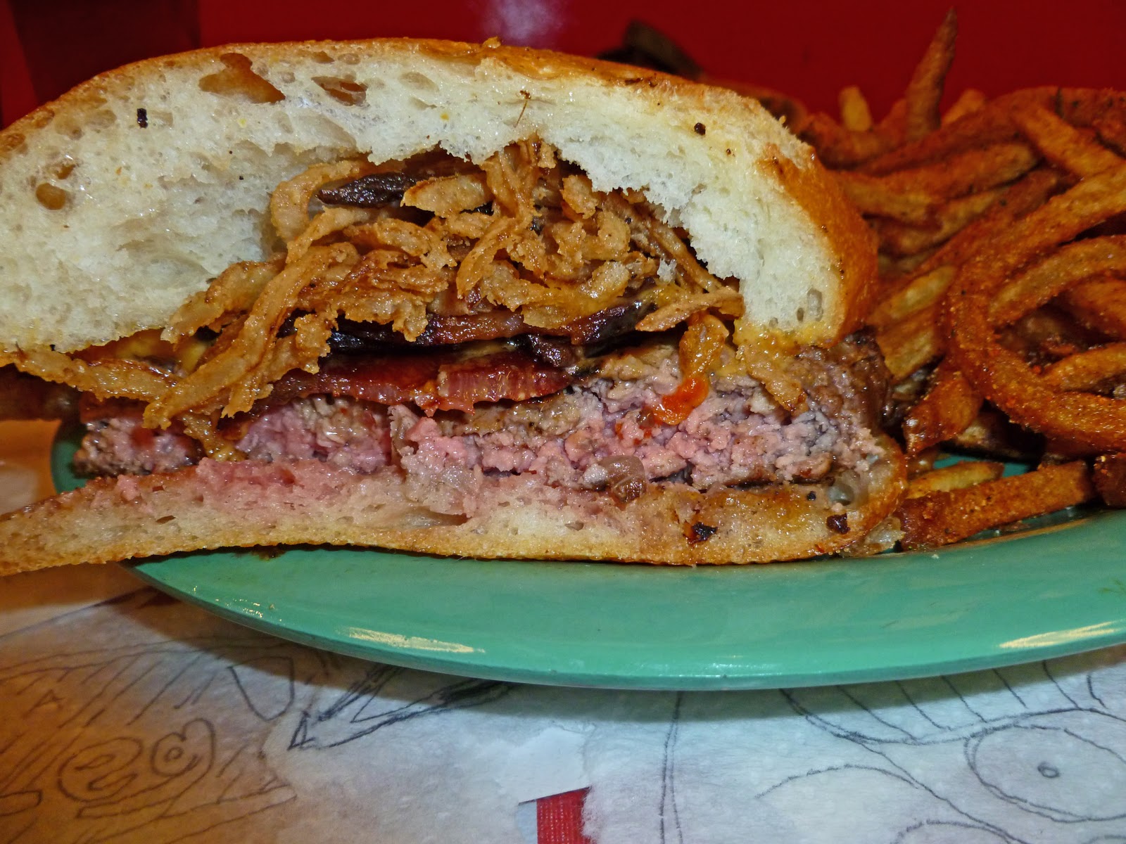 MAD MEAT GENIUS: THE MINNIE’S MAXI BURGER
