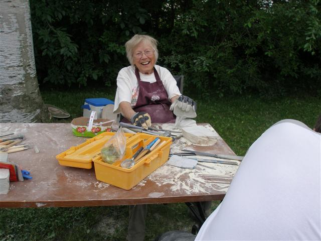 TIA BLOG: Soapstone Carving Workshop with John Sabourin June 19th